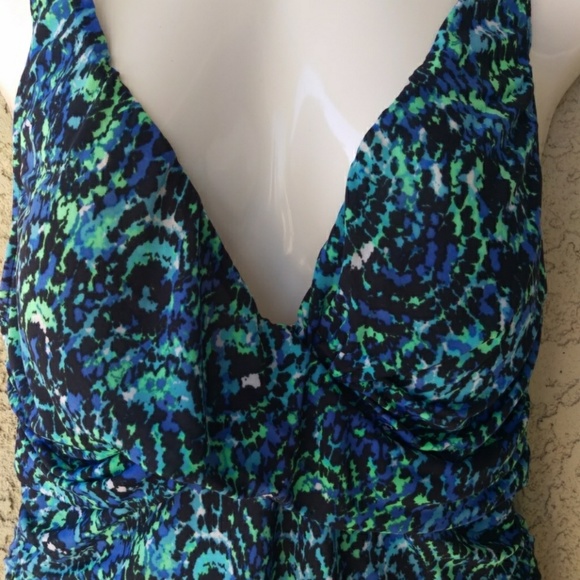 Speedo | Swim | Speedo Colorful Tropical Cross Strap Swimsuit | Poshmark